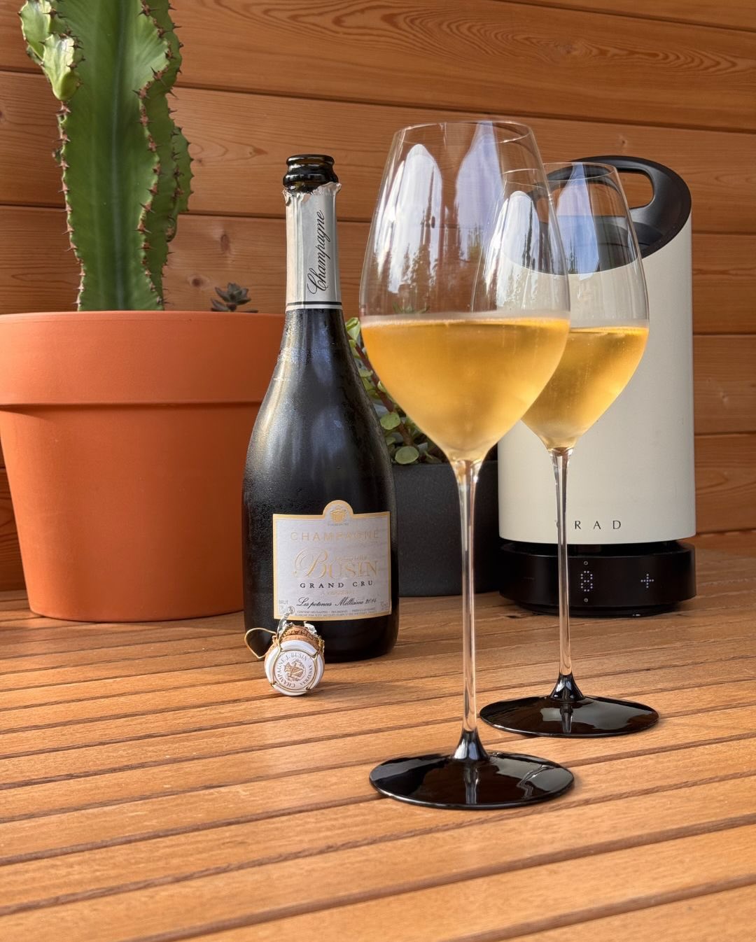 Jacques Busin: Les Potences - Cuvée Blanche Grand Cru · The Champagne Guy