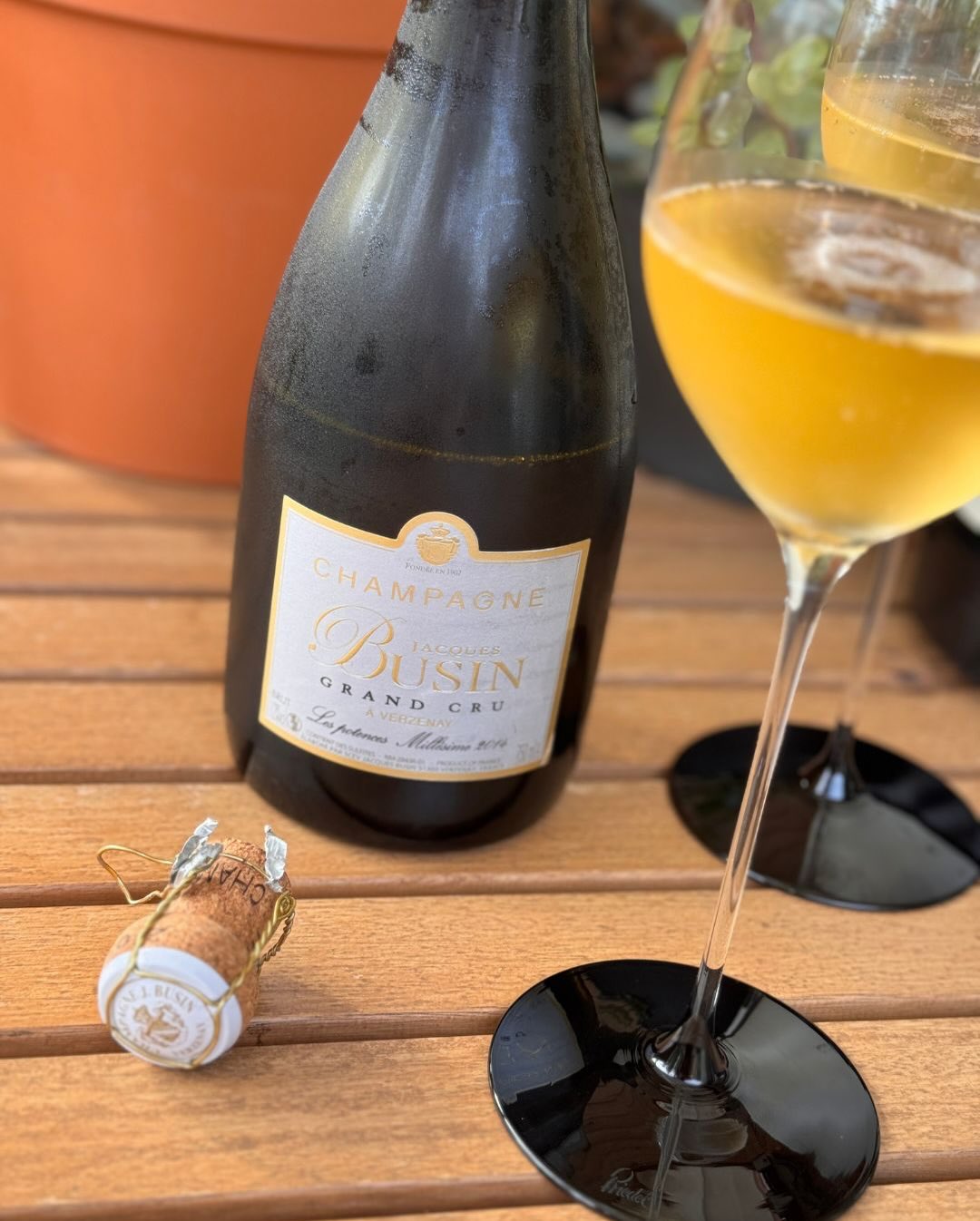 Jacques Busin: Les Potences - Cuvée Blanche Grand Cru · The Champagne Guy
