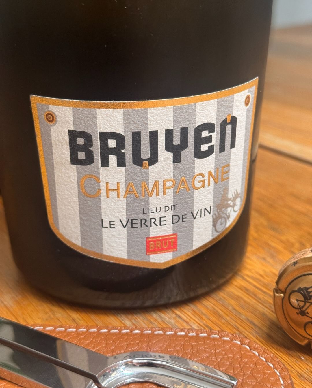 Champagne Bruyen: Lieu Dit Le Verre de Vin 2019 · The Champagne Guy